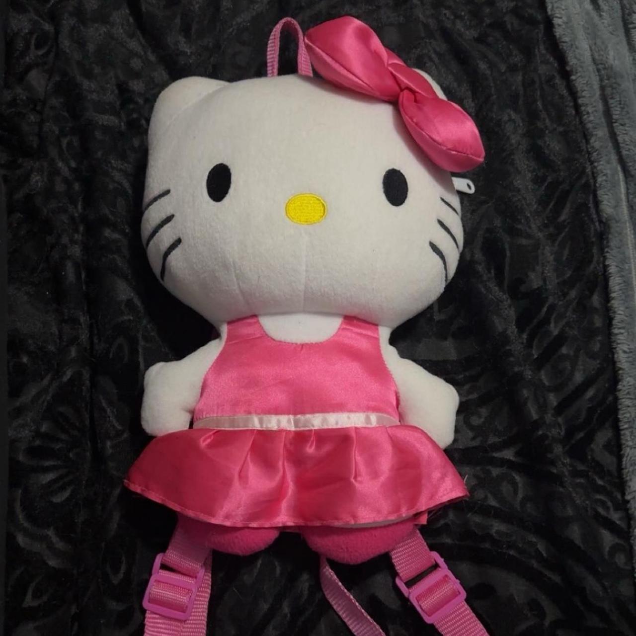 Hello Kitty Plush Backpack - Depop