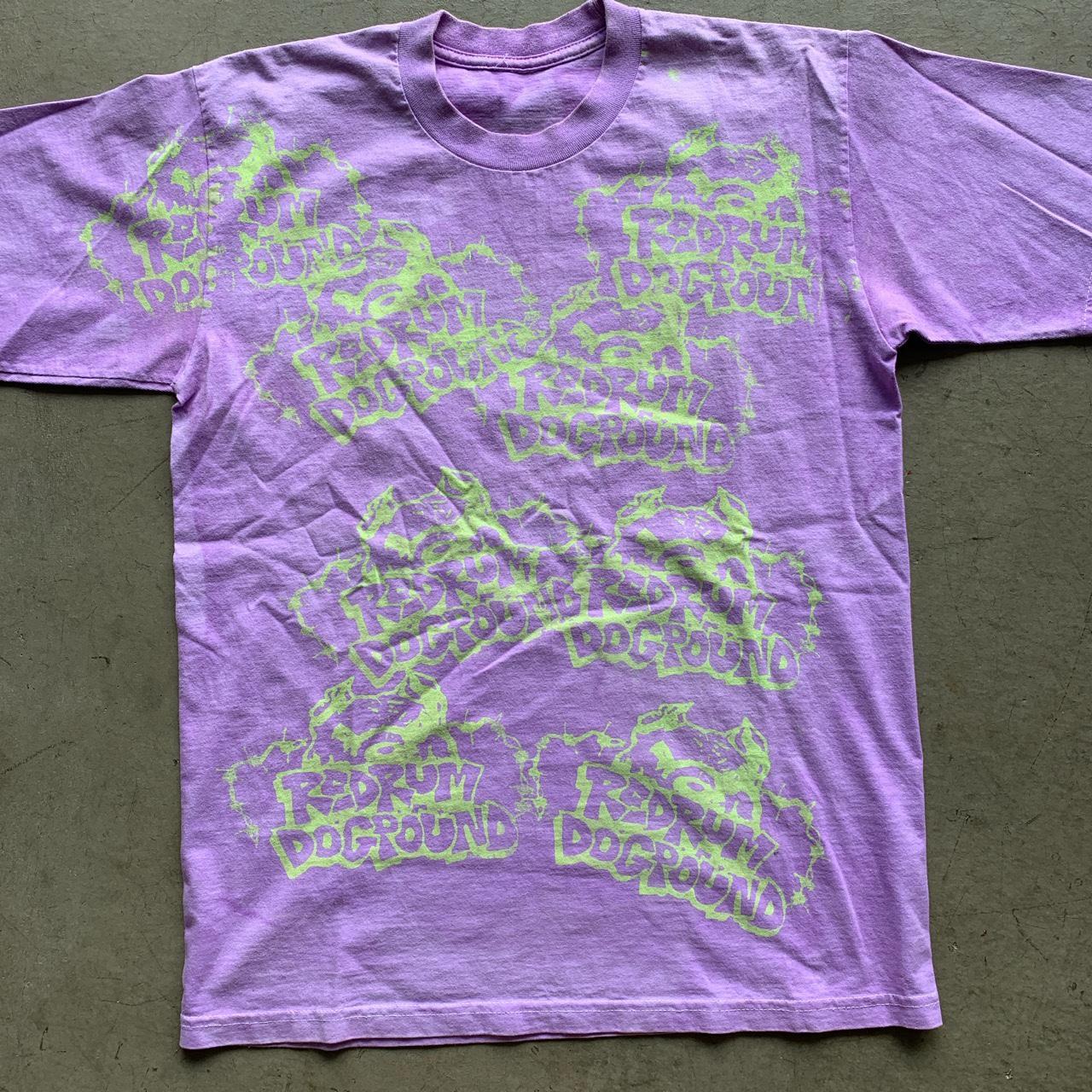 All Over Print 1of1 RedRum Dog Pound Tee Nutty Only... - Depop