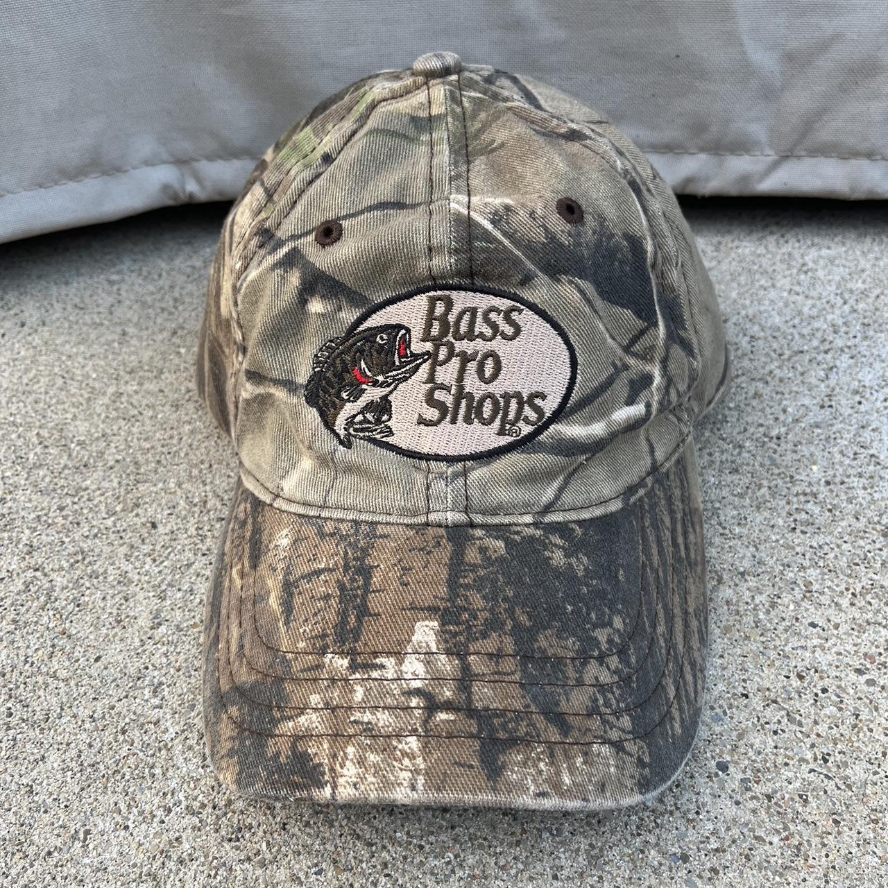 Bass Pro Shops Redhead Camo Ball Cap Hat Fitted... - Depop
