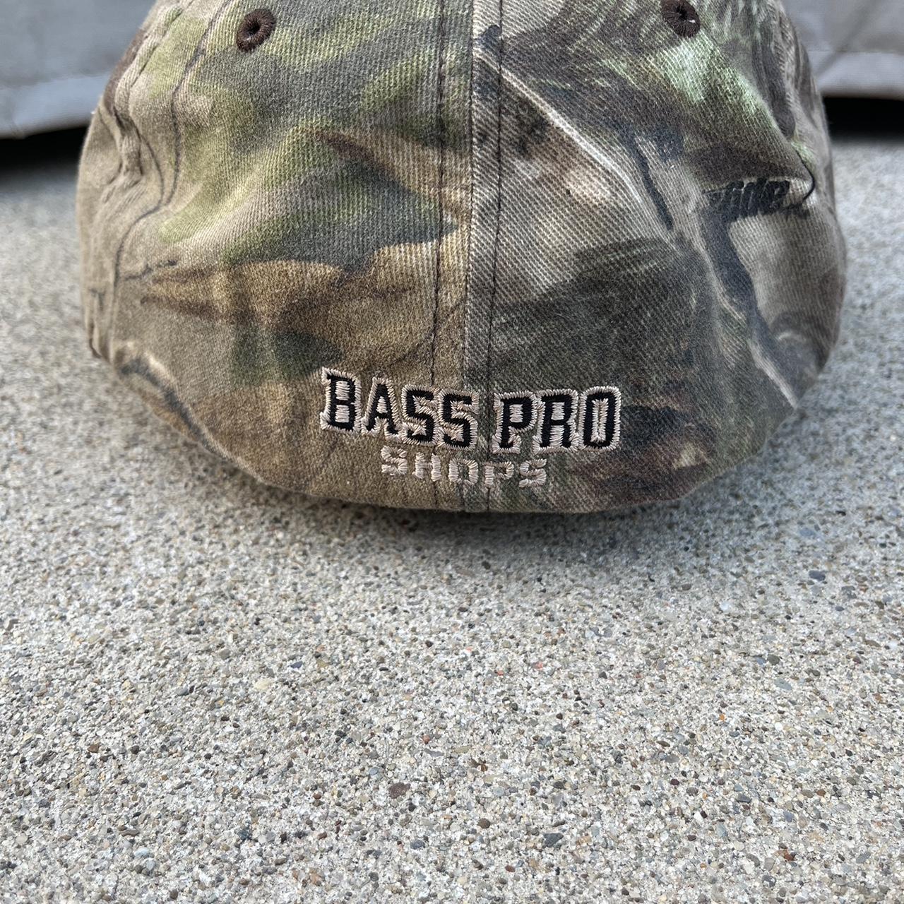 Bass Pro Shops Redhead Camo Ball Cap Hat Fitted... - Depop