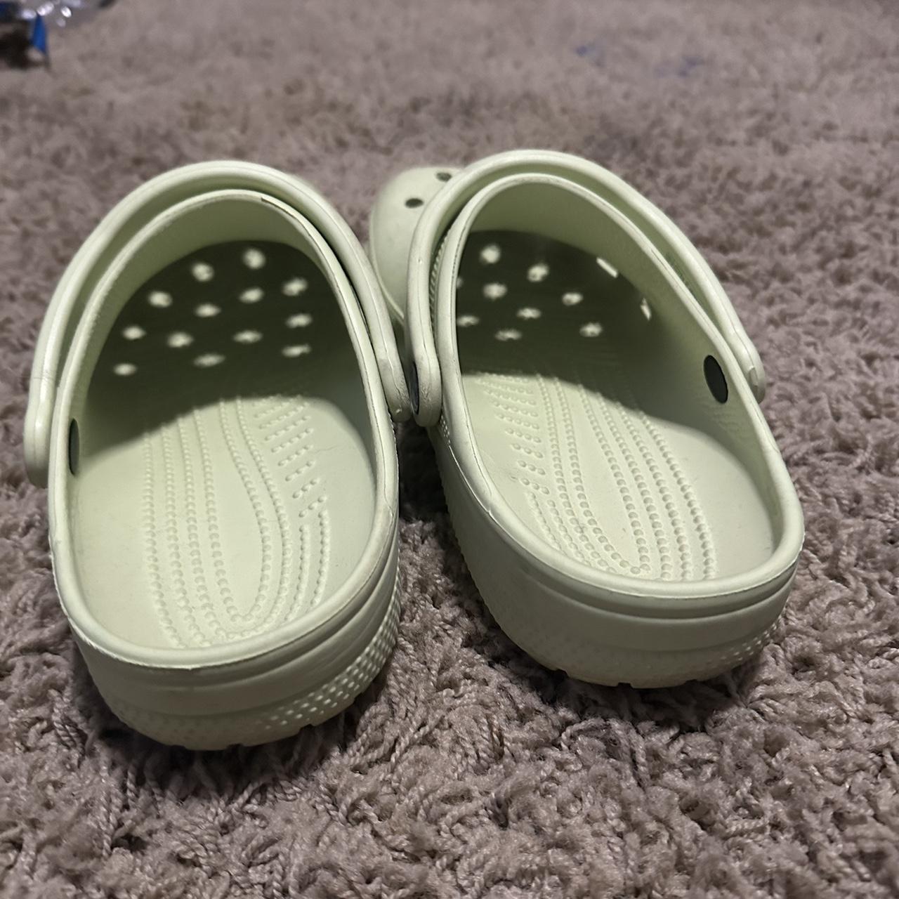 Lime Crocs - Depop