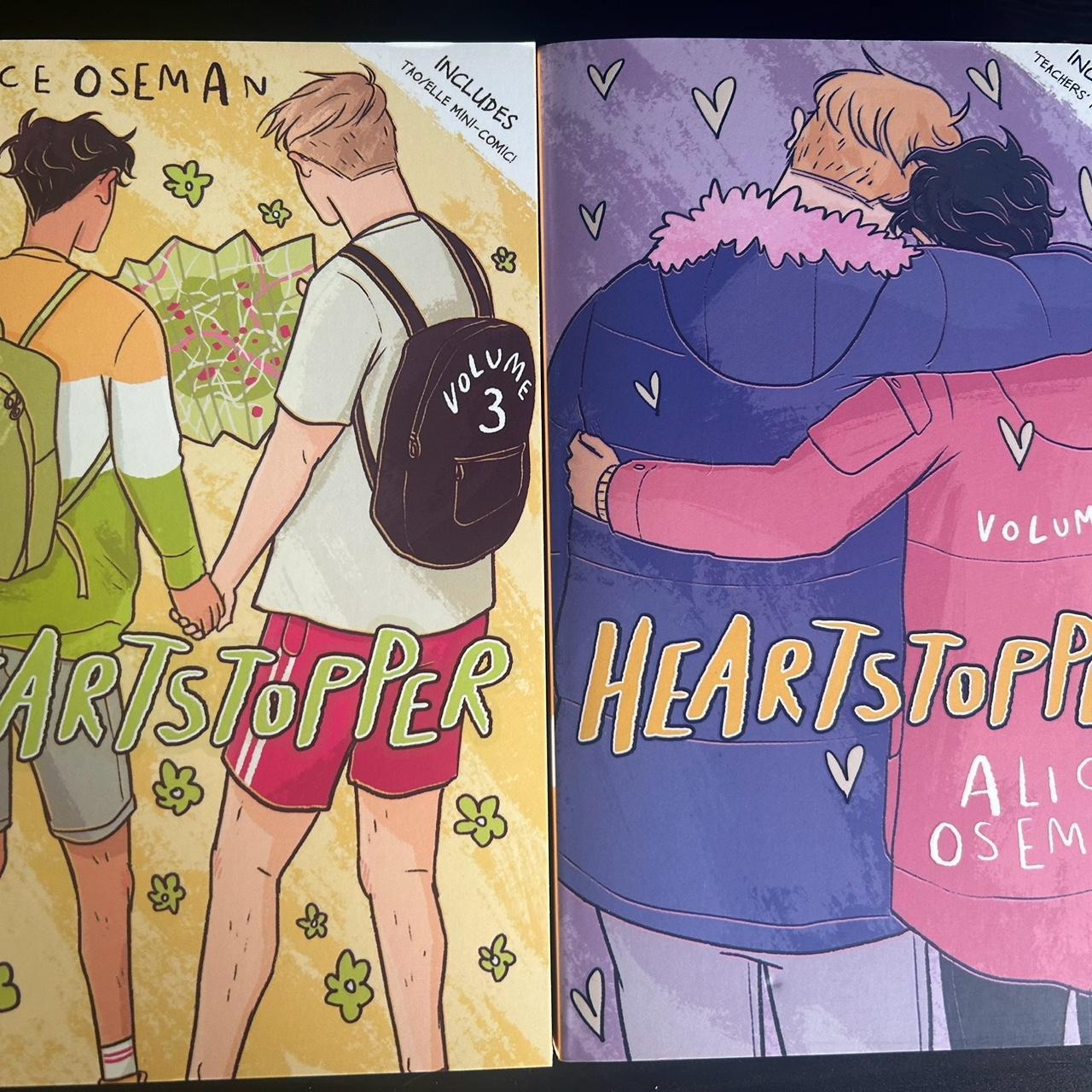 Heartstopper graphic novels (set of four)! All in... - Depop