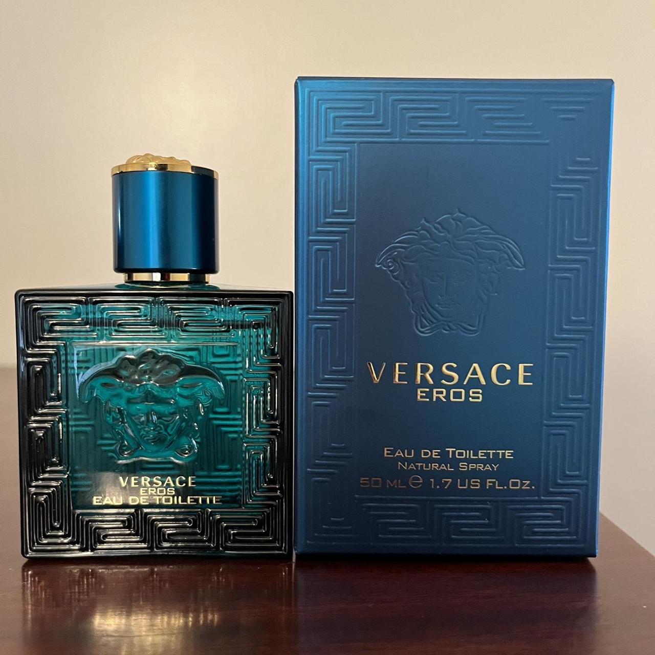 Versace Eros EDT Cologne with Box 1.7 oz - 50 ml... - Depop
