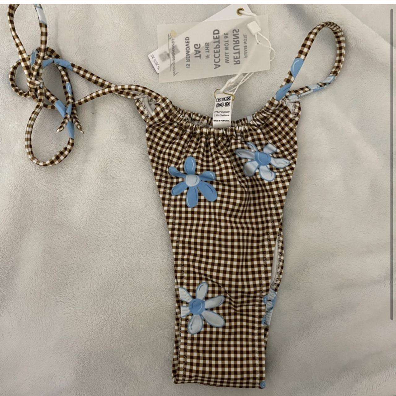 HEAVY MANNERS - “Bambi” Side Tie Bottoms Side Tie... - Depop