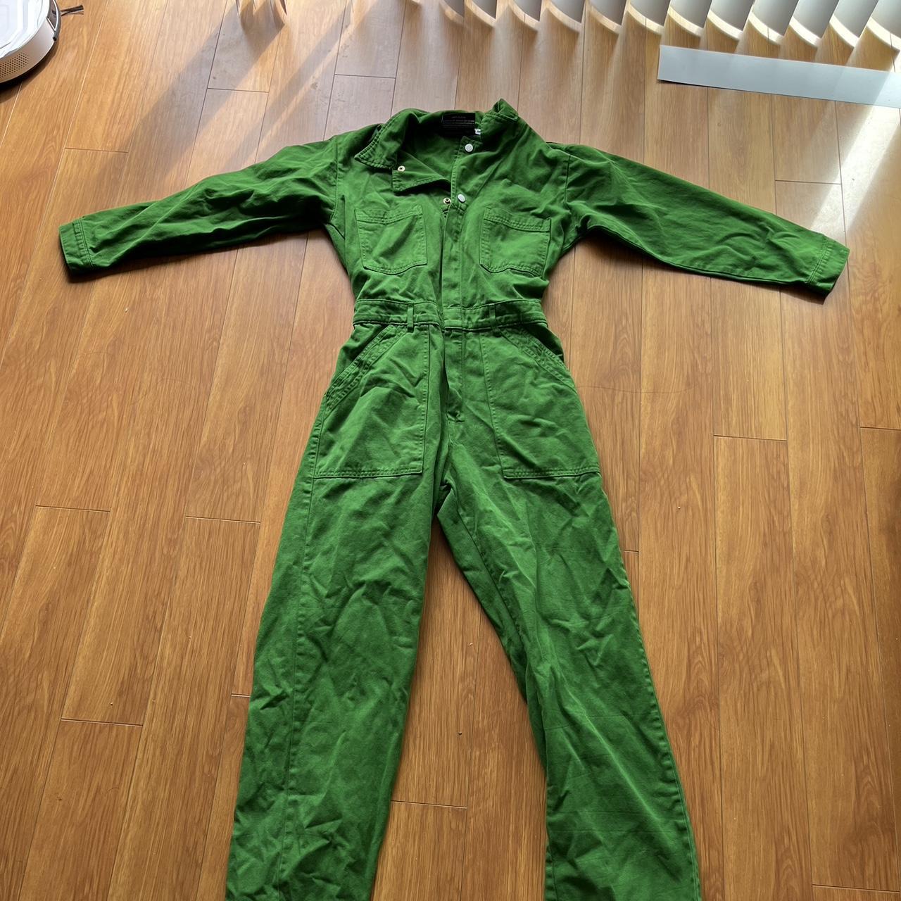 Big Bud Press Womens Green Jumpsuit Depop