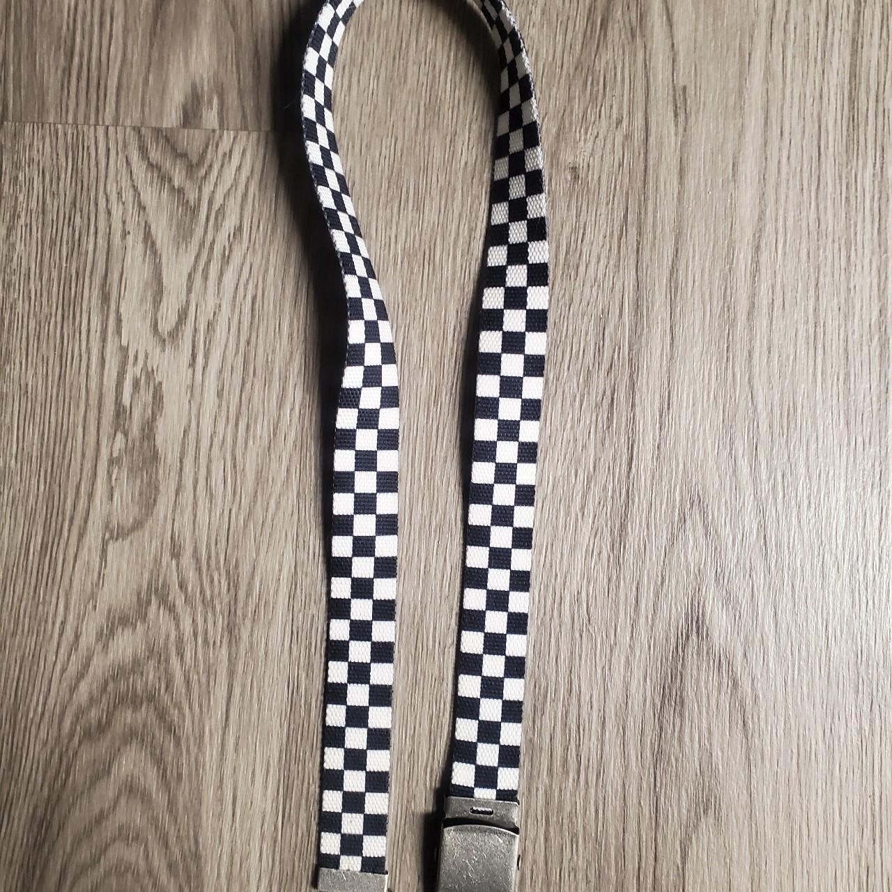 EMO BRANDY MELVILLE CHECKERED BELT #y2k #emo... - Depop