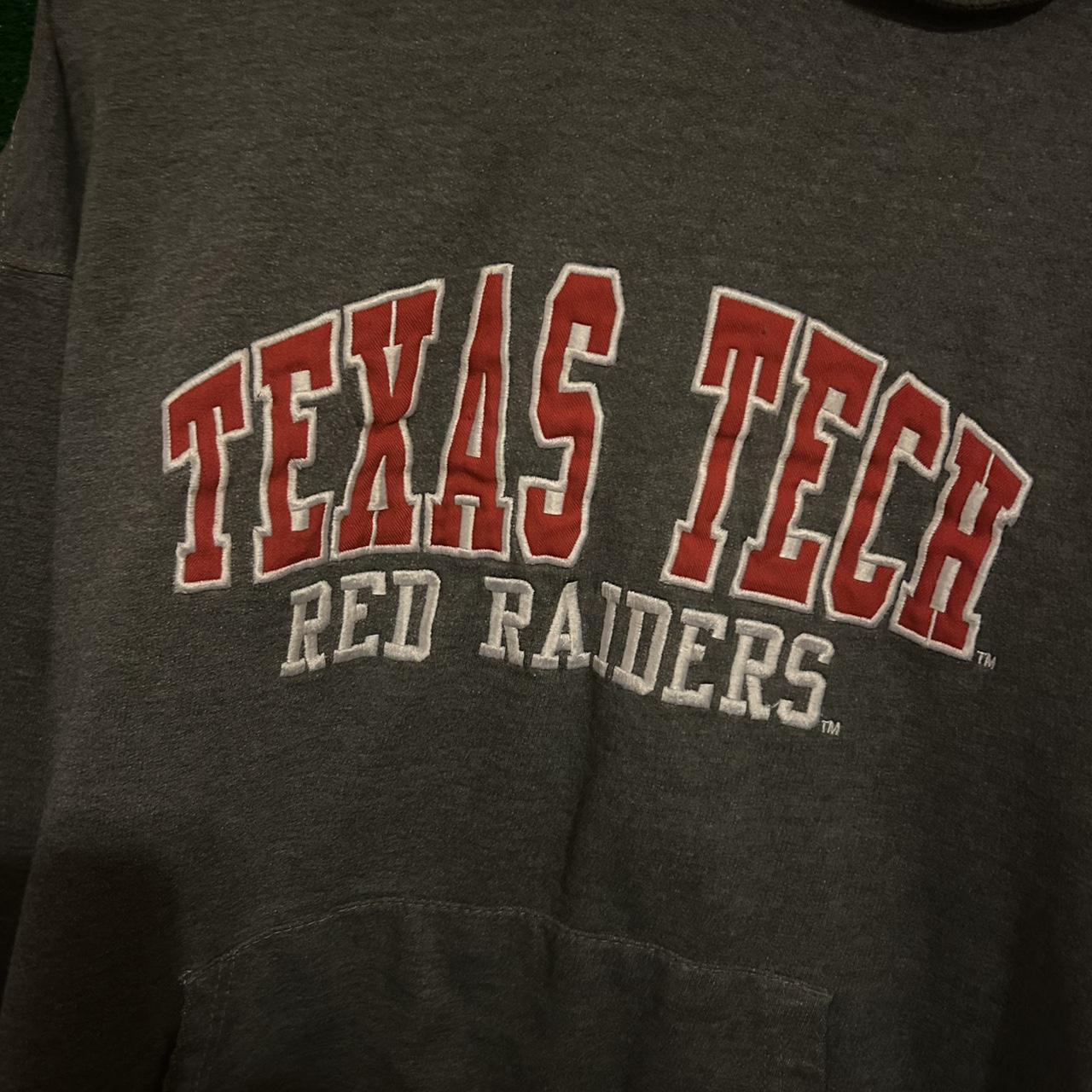 Vintage Texas tech red raiders hoodie. Size medium.... - Depop