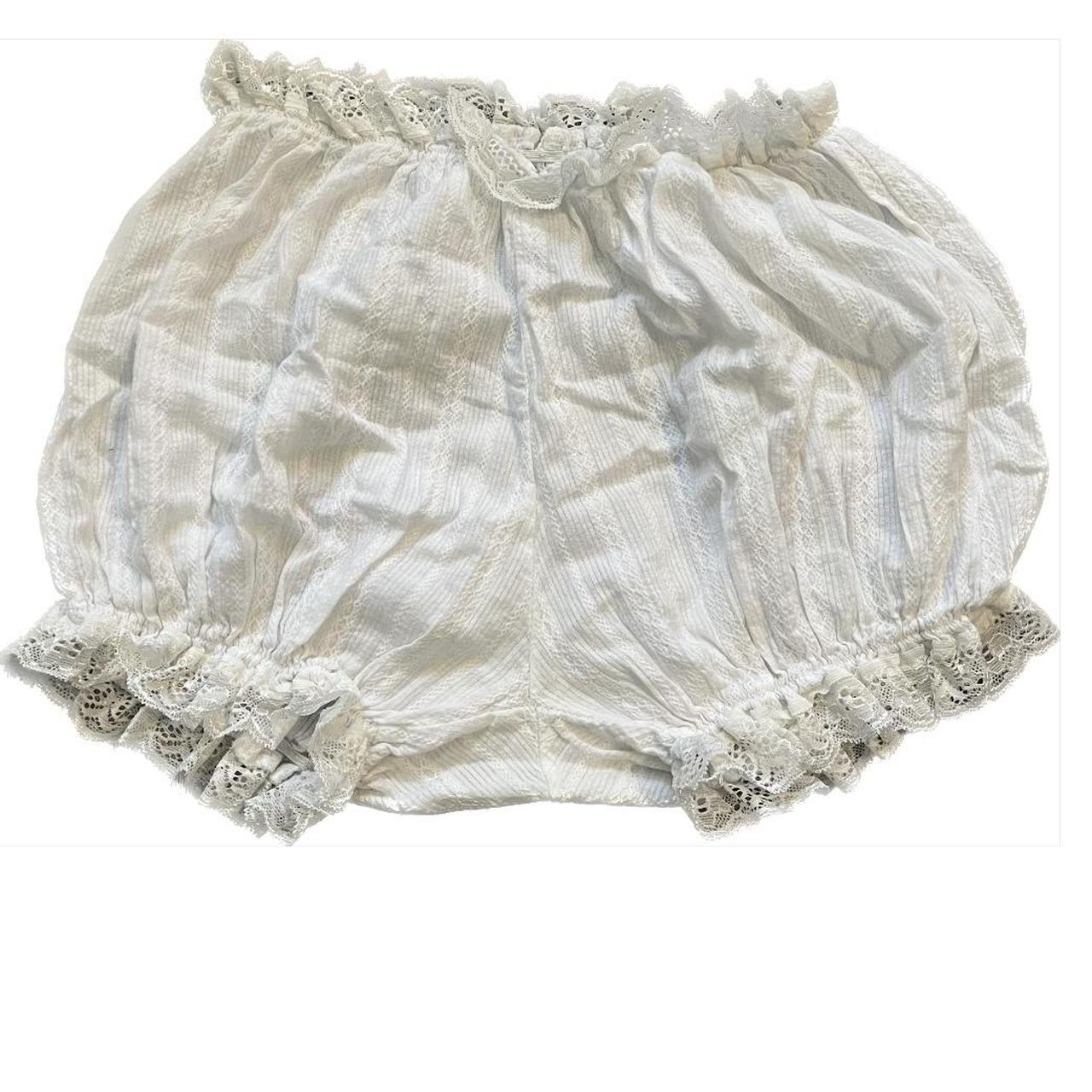 Genuine vintage white lace ruffle bloomers 🥺 where... - Depop