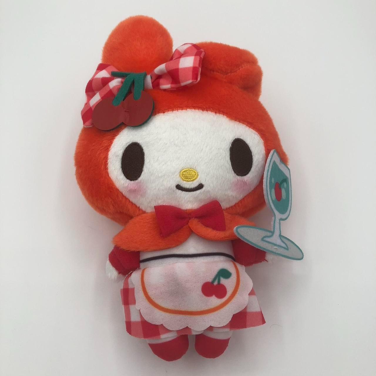 My Melody Cherry Plaid Cottagecore Sanrio... - Depop