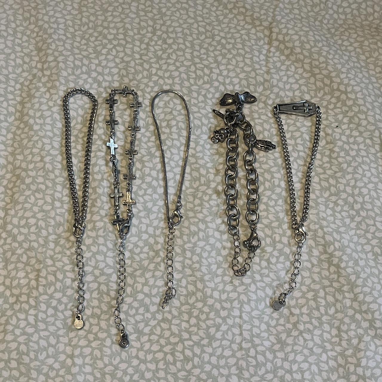 5 pack hot topic bracelets this listing is to buy... - Depop