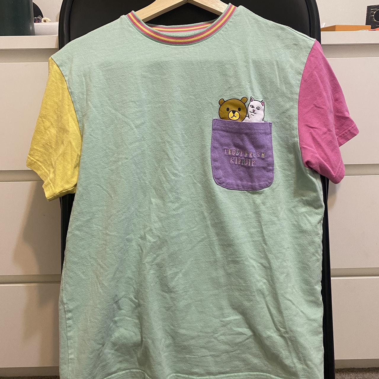 Teddy fresh/ Ripndip Collab T-shirt Size S - Depop
