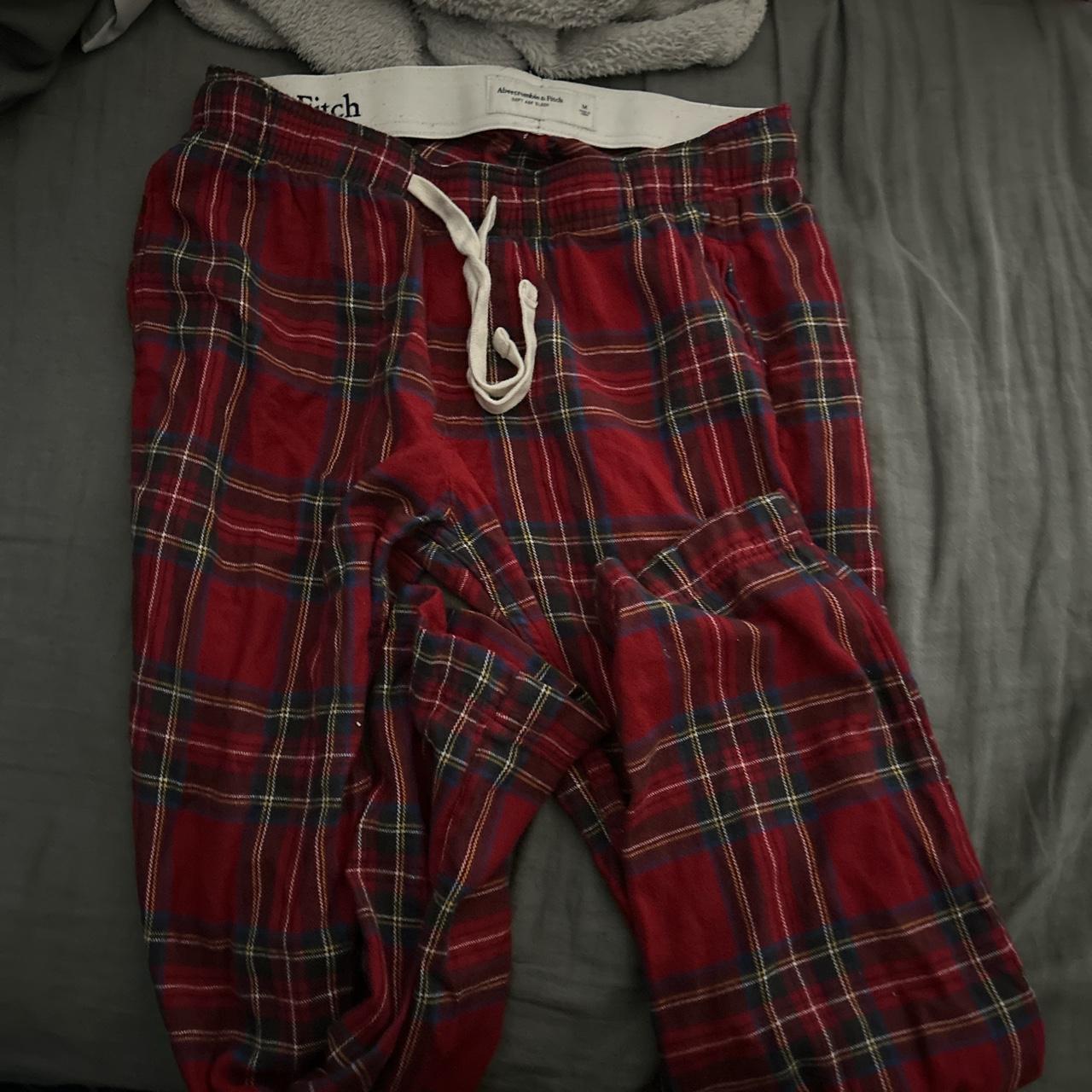 abercrombie pajama pants - Depop