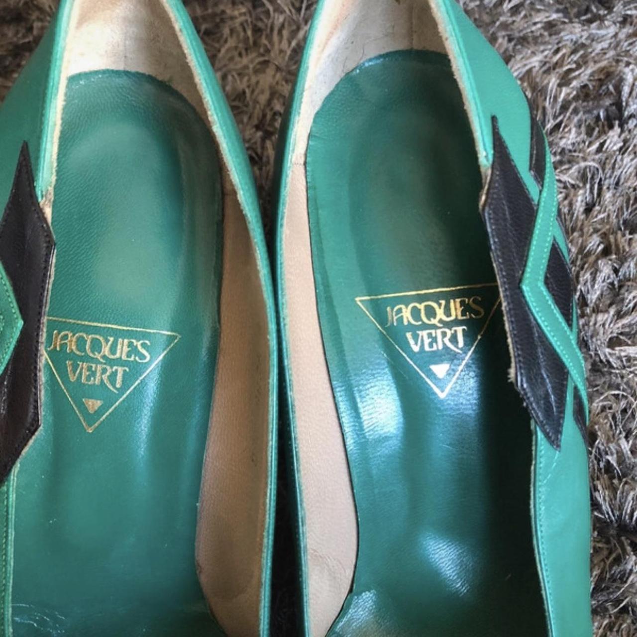 Jacques Vert Leather 1980’s size 6 shoes. - Depop
