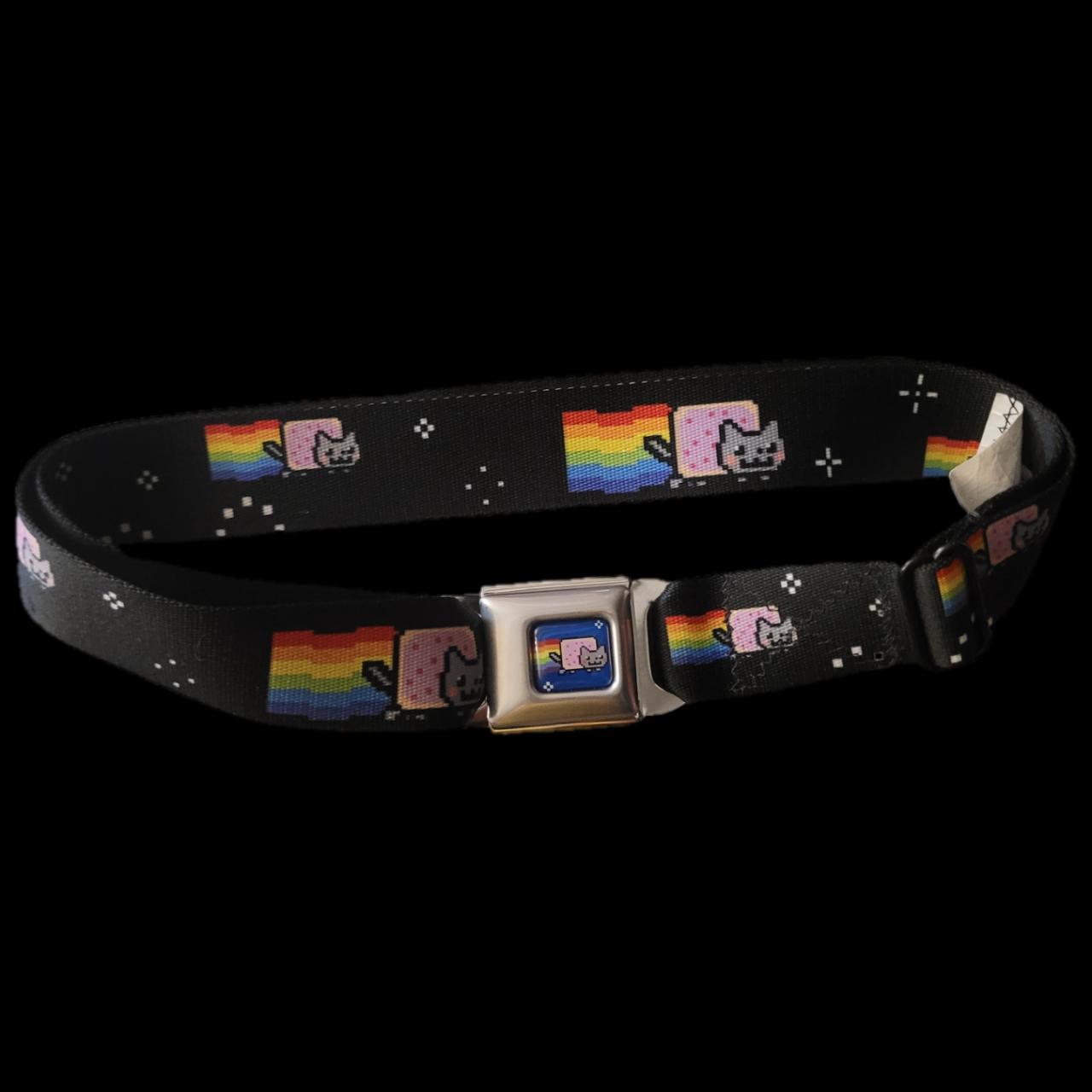vintage Nyan cat belt ☠︎︎ ☠︎︎ officially licensed nyan... | Depop
