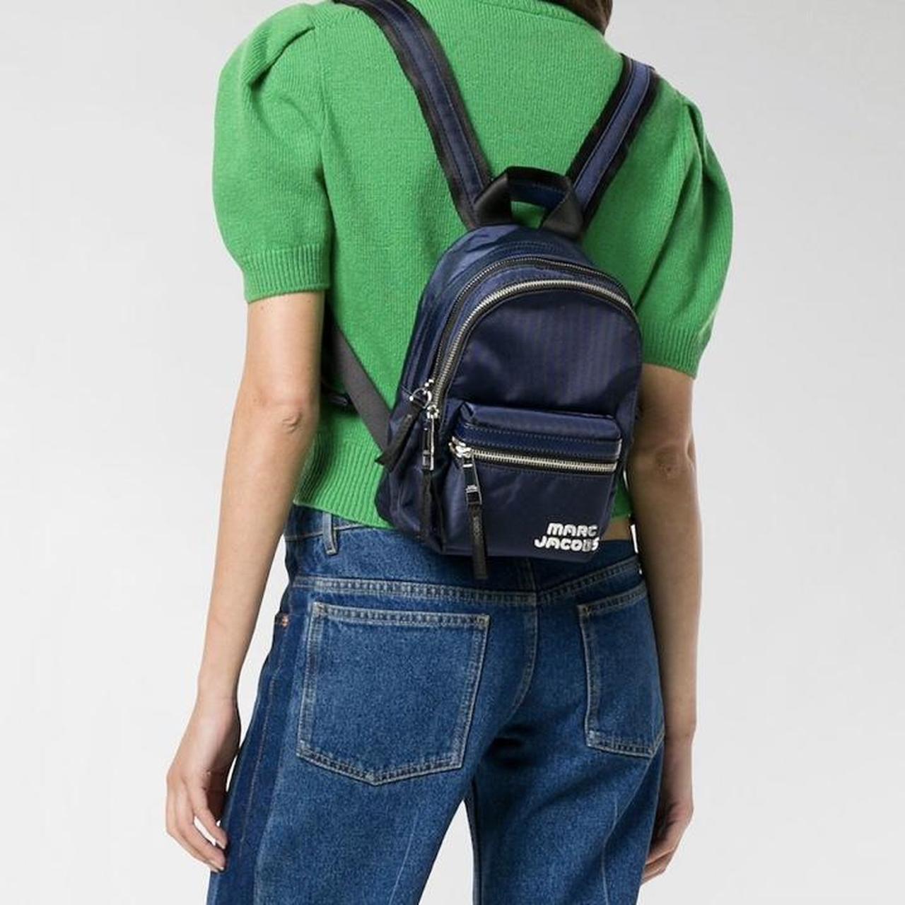 Marc Jacobs mini trek backpack nylon fabric with... - Depop