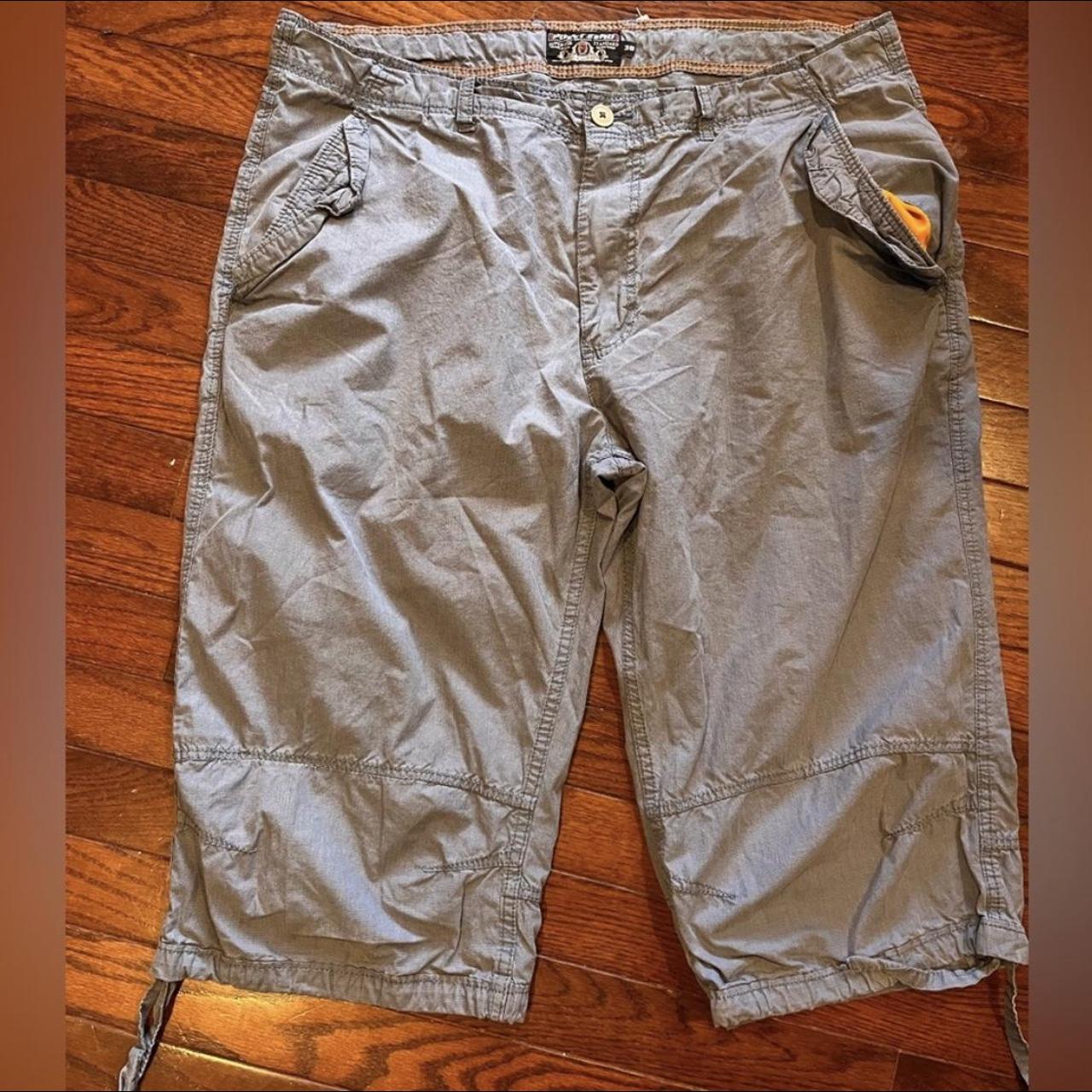 Vintage POINT ZERO 0055 Size 38 Cargo Shorts - Depop