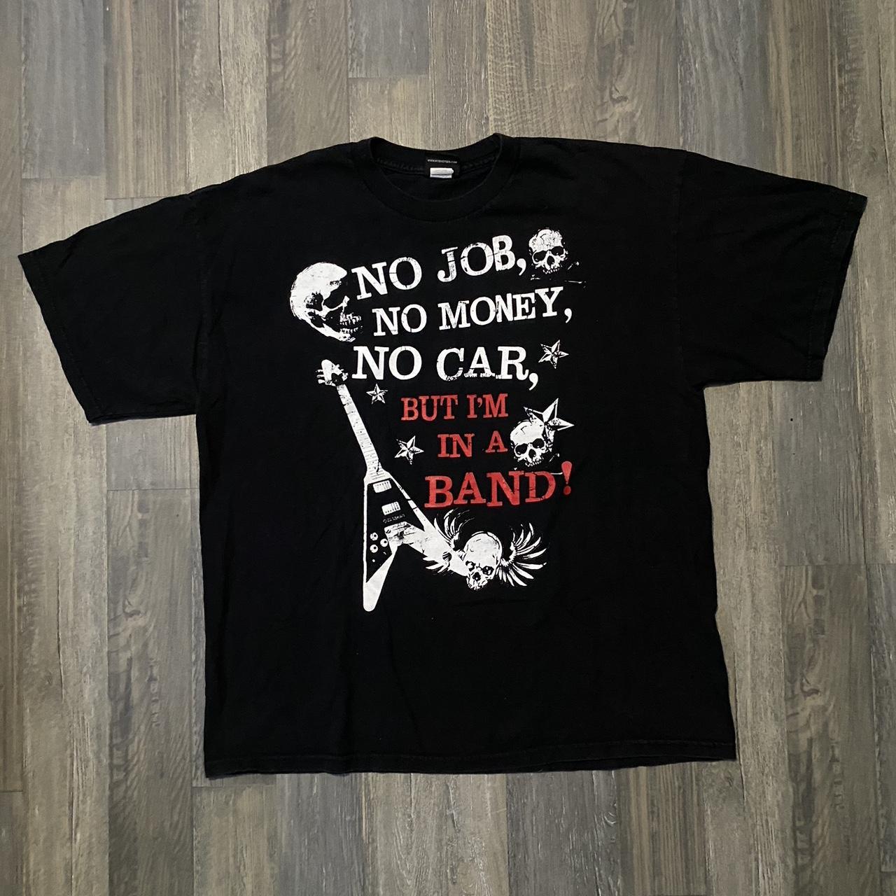 Y2K Band Joke Tee (no visible flaws) please message... - Depop