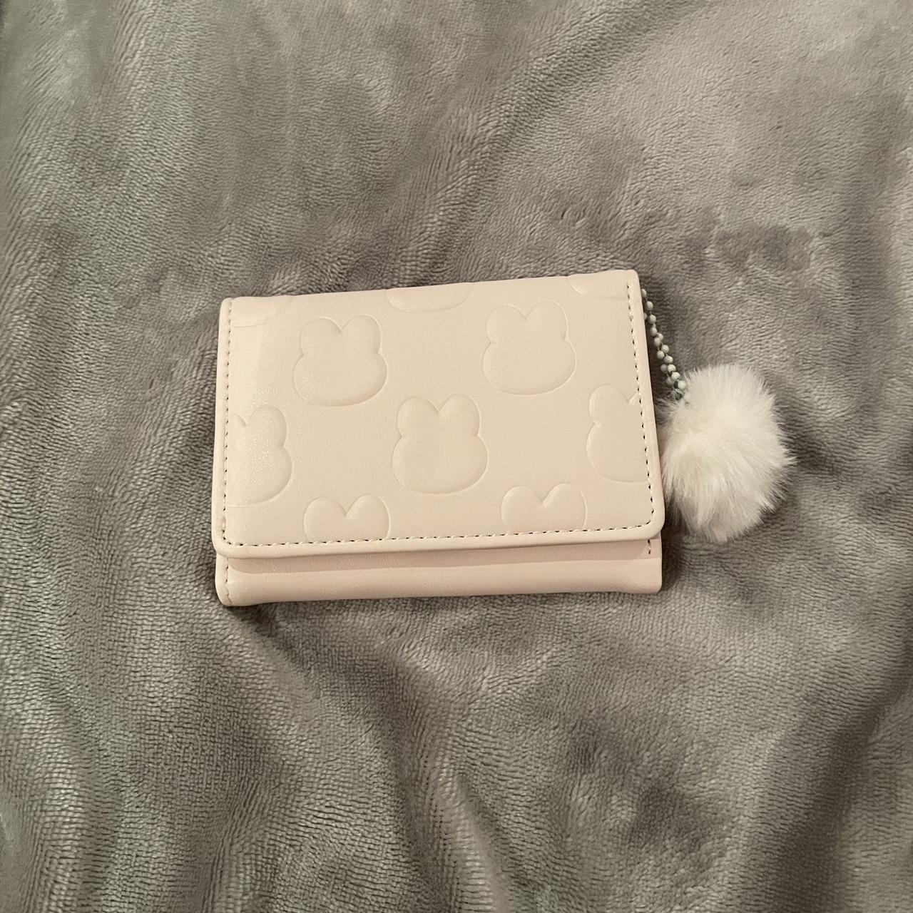 miffy wallet (light pink) -never used! -in perfect... - Depop
