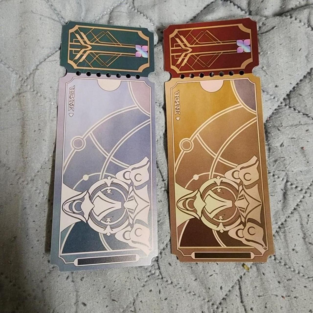 Honkai Star Rail HSR Star Rail Passes/Bookmarks Set... - Depop
