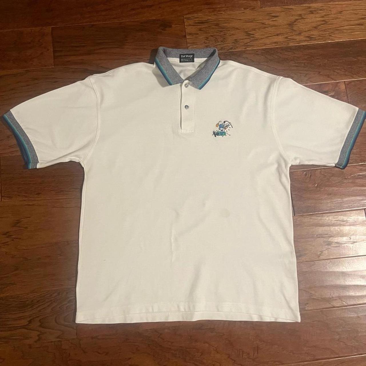Vintage Donald Duck Polo. Light stain on front.... - Depop