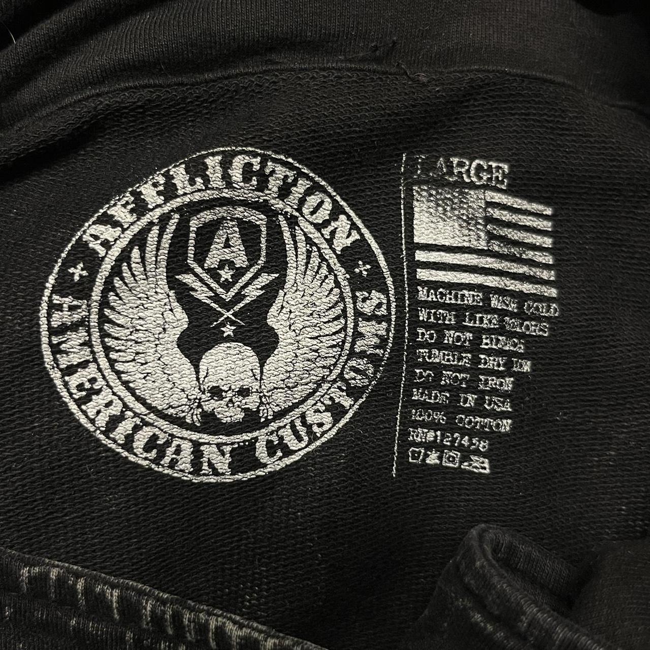 2010-2015 affliction biker jacket ♡size large ♡no... - Depop