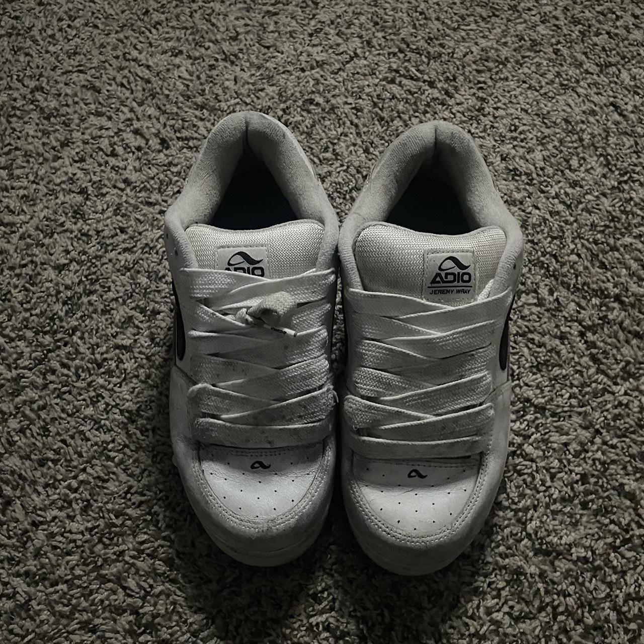 vintage adio chunky skate shoe reallt great pair of... - Depop