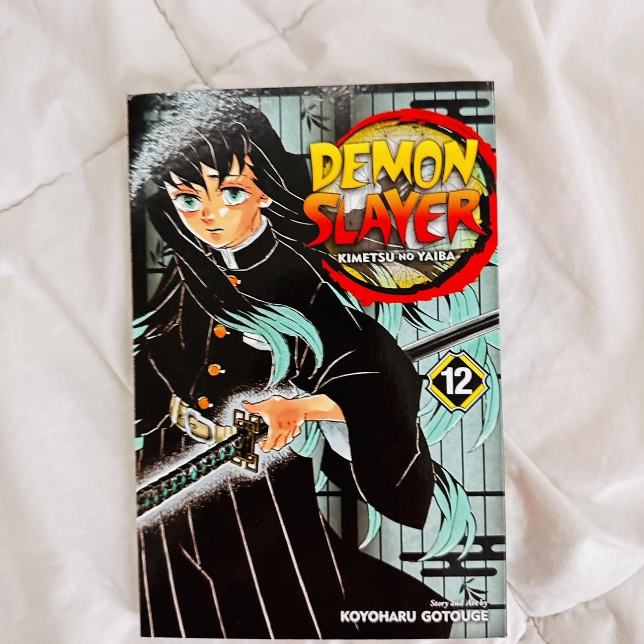 demon slayer vol 12 msg me if you have any... - Depop