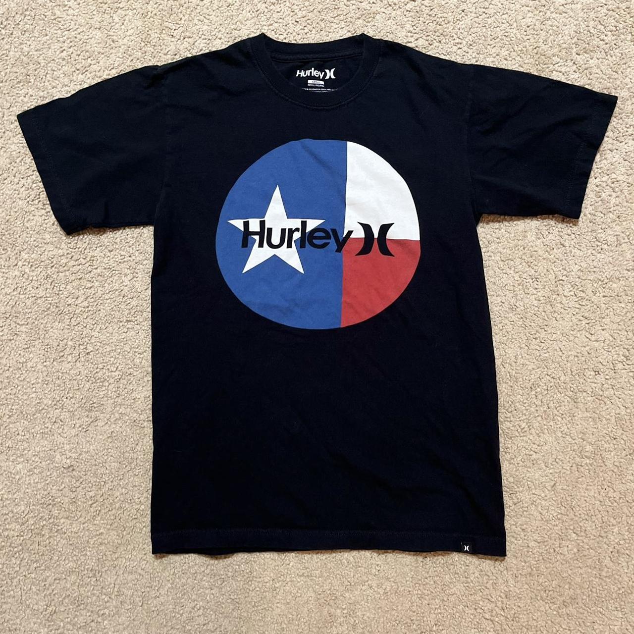 Hurley Texas flag shirt Excellent... - Depop