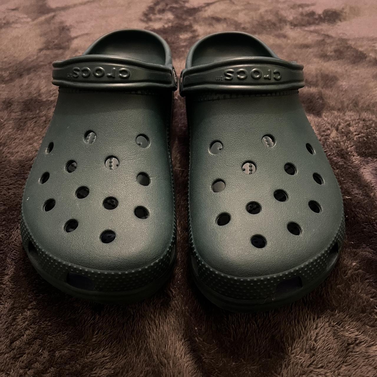Dark Green Crocs (men’s) Again I bought the wrong... - Depop