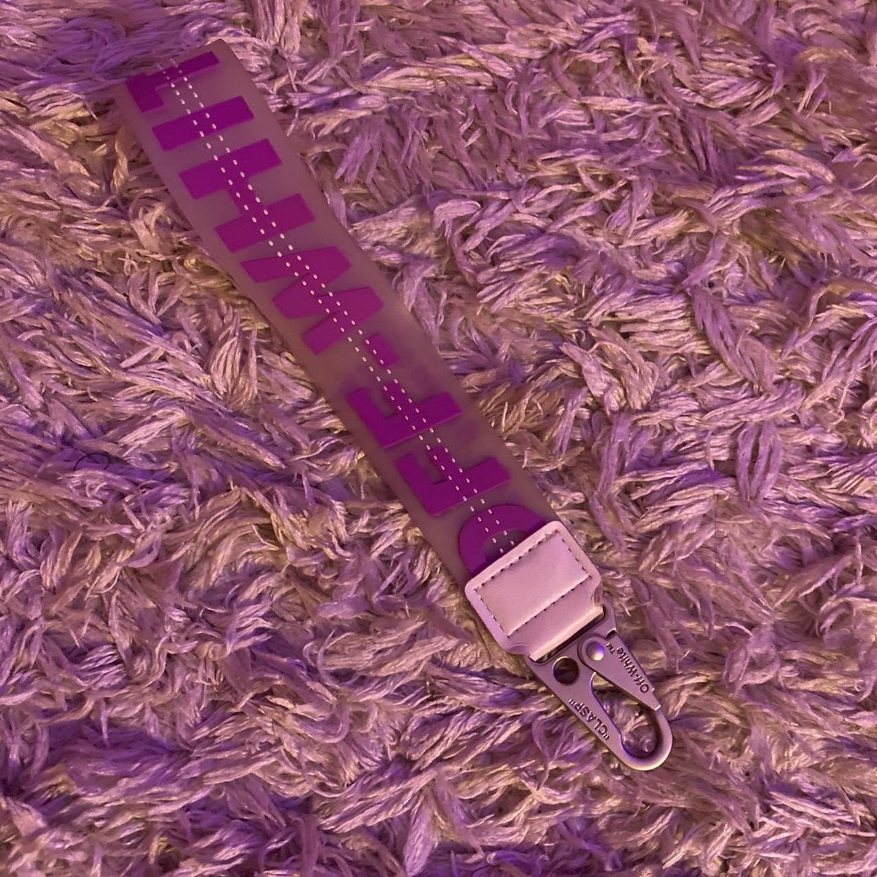 Off white key chain! - Depop