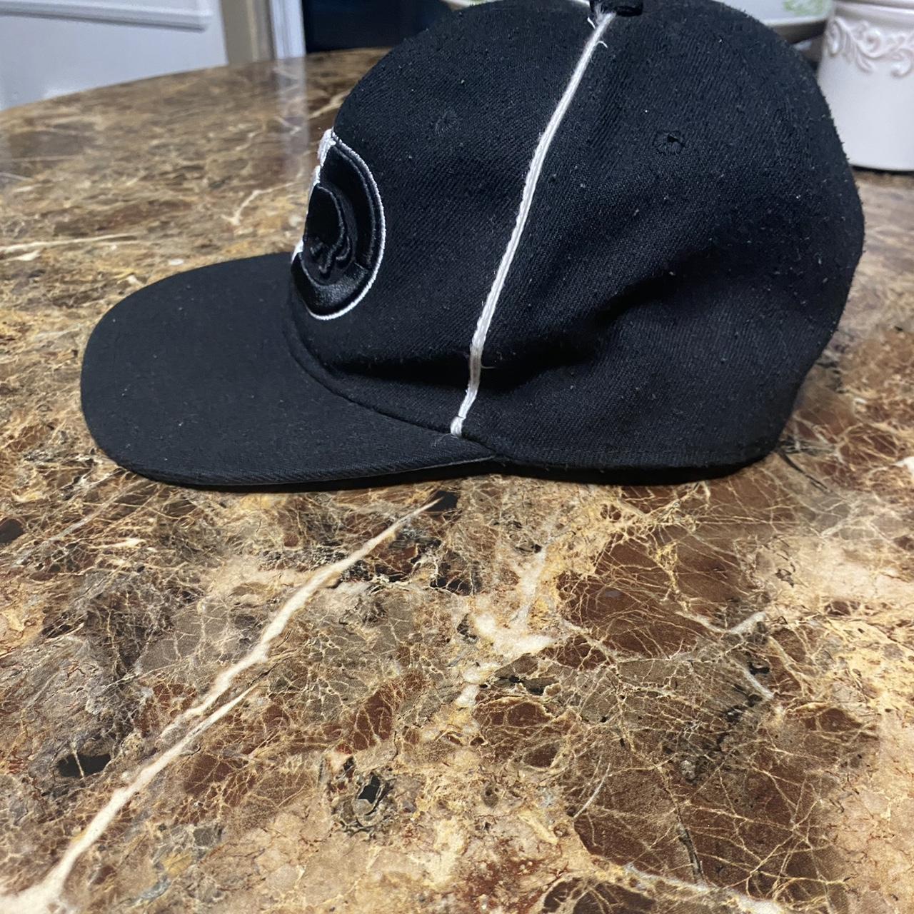 Black and white adjustable Ecko hat - Depop
