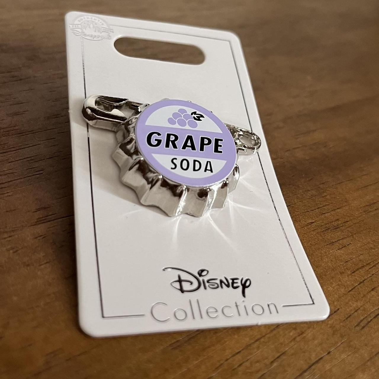 Disneyland pin Grape Soda bottle cap from Pixar’s UP... - Depop