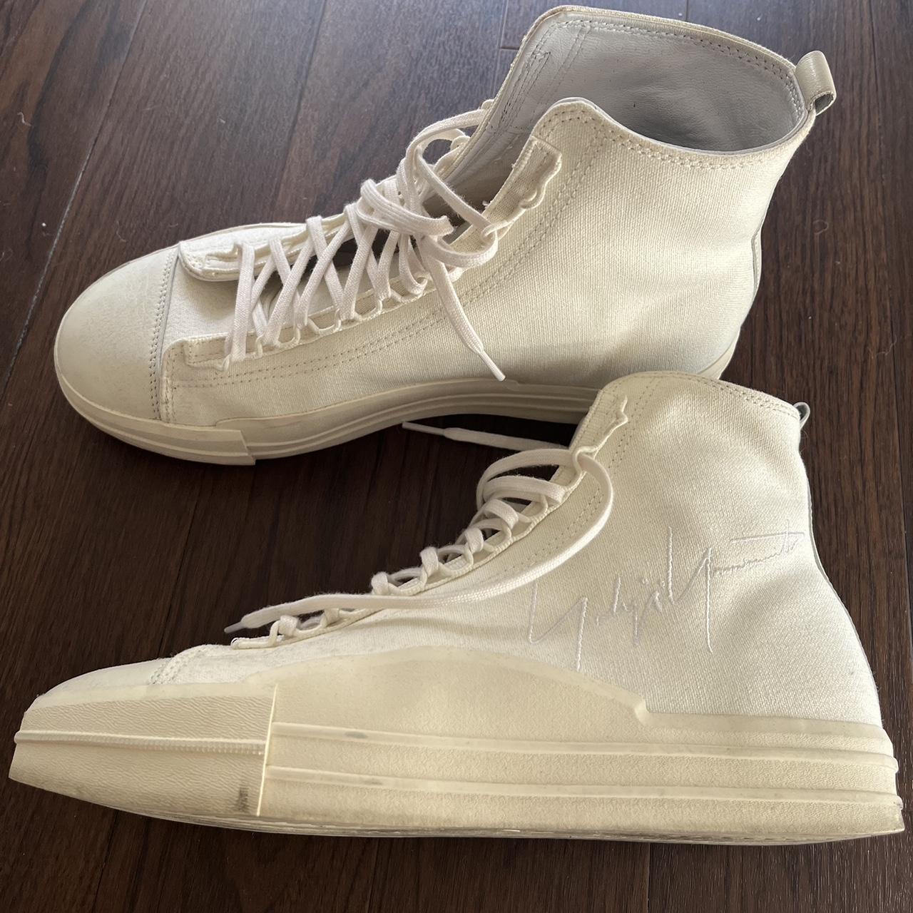 Y-3 off white high top sneakers #y3 - Depop