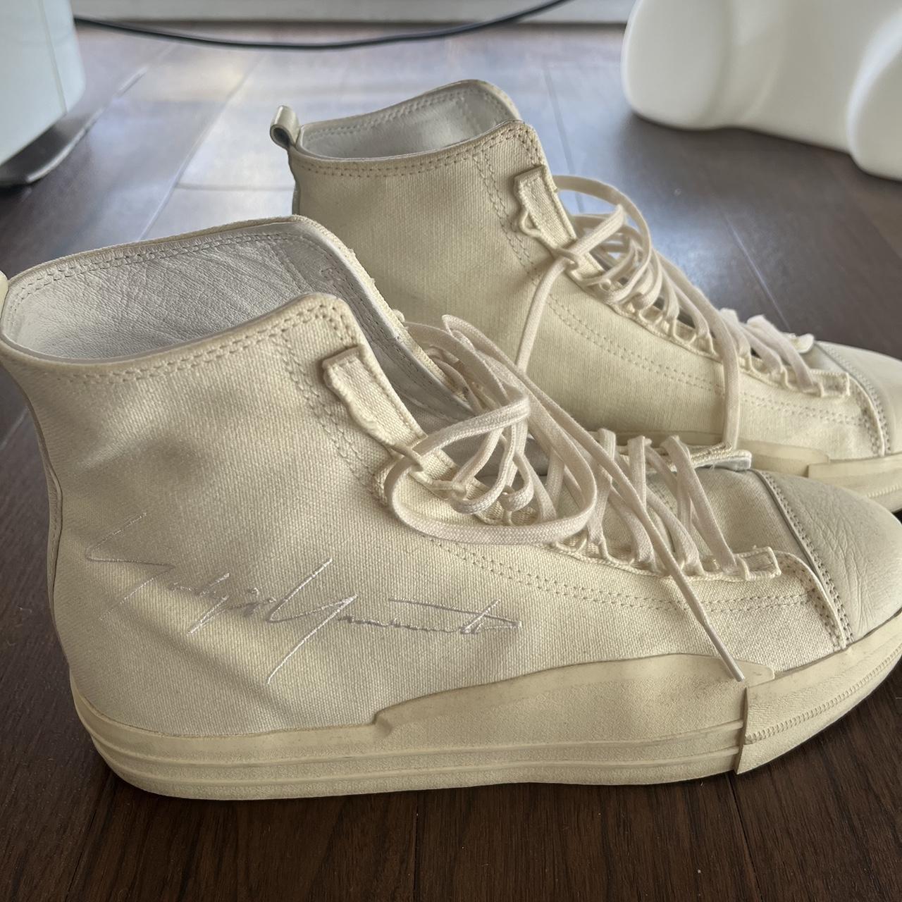 Y-3 off white high top sneakers #y3 - Depop