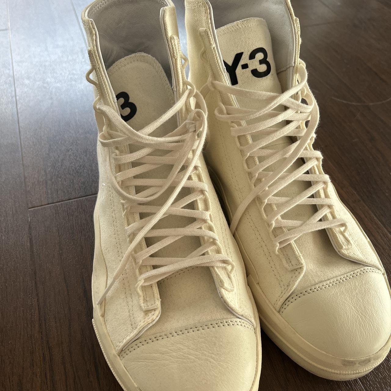 Y-3 off white high top sneakers #y3 - Depop
