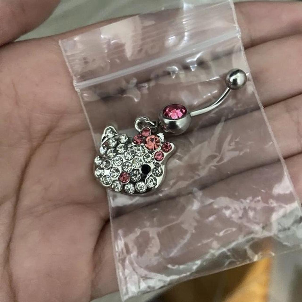 Hello kitty belly piercing Brand new #hellokitty... - Depop