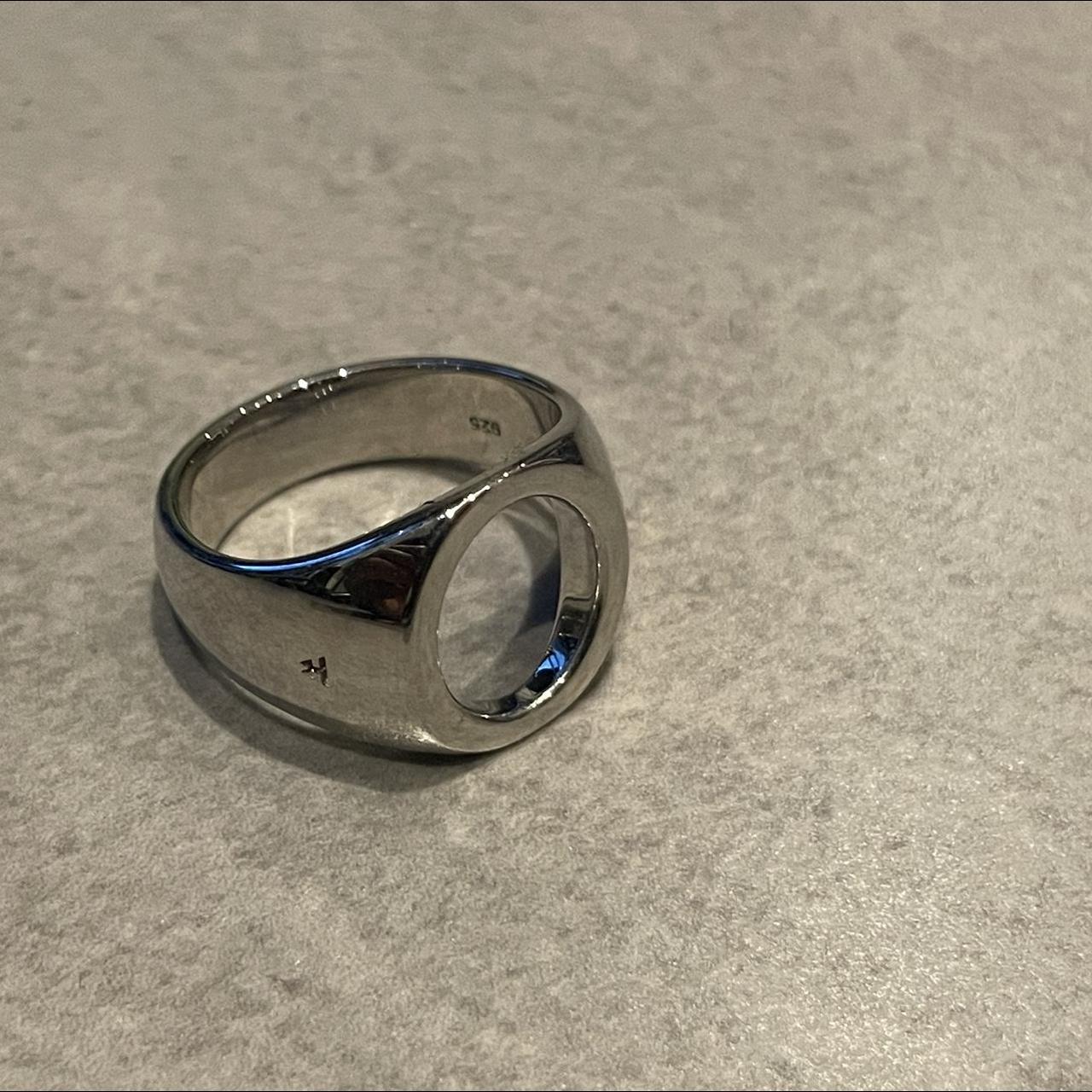 Tom Wood Oval Open Ring Used on a still product... - Depop