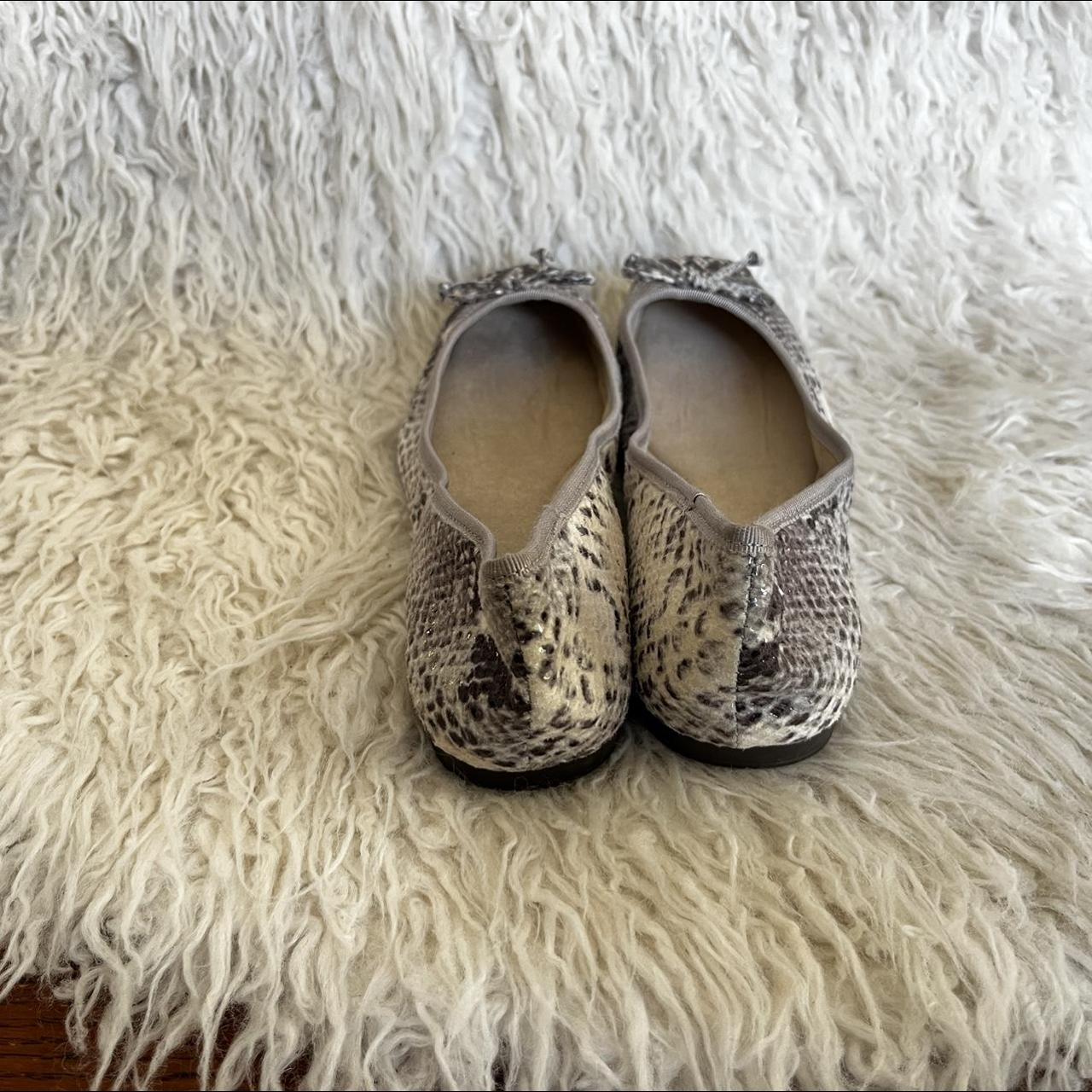 Ballet flats snake skin colorway Never been worn! - Depop