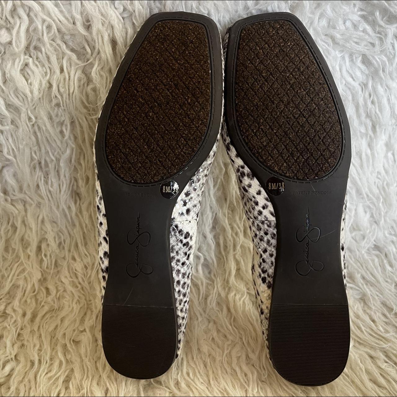 Ballet flats snake skin colorway Never been worn! - Depop
