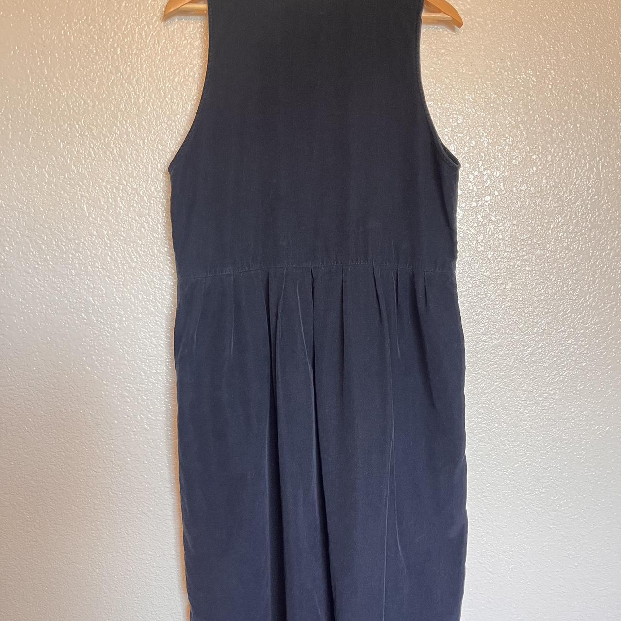 Eddie Bauer VTG button front maxi dress Size medium ... - Depop