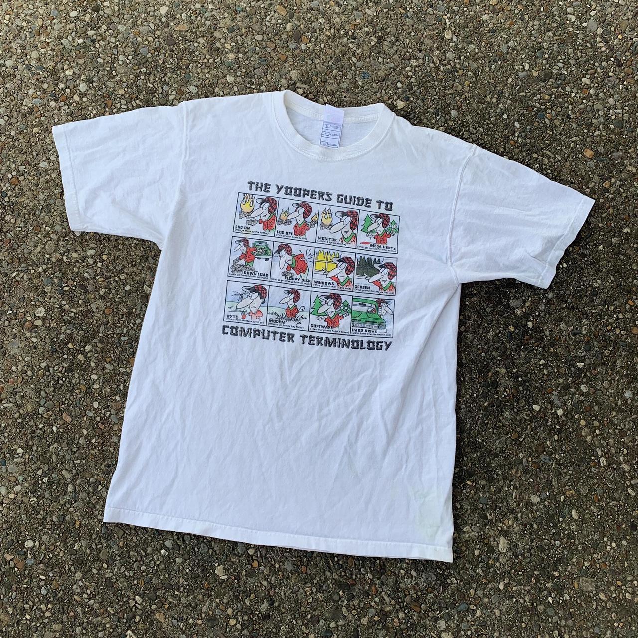 Vintage size L early 2000’s “The Yooper’s Guide to... - Depop