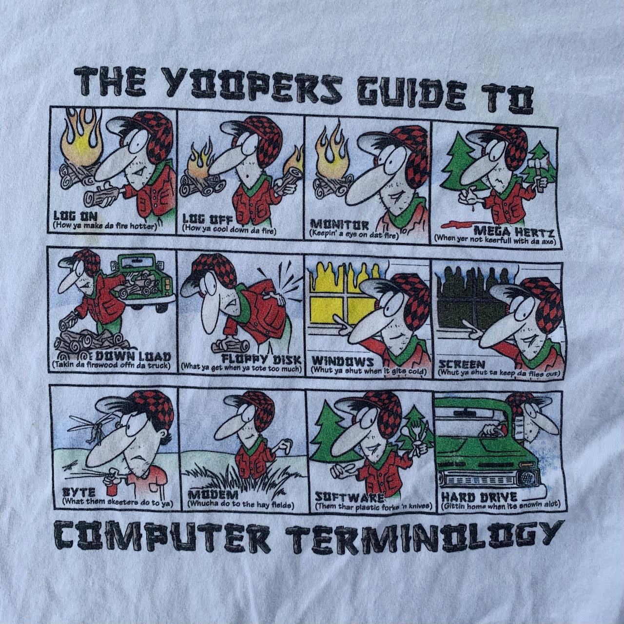 Vintage size L early 2000’s “The Yooper’s Guide to... - Depop