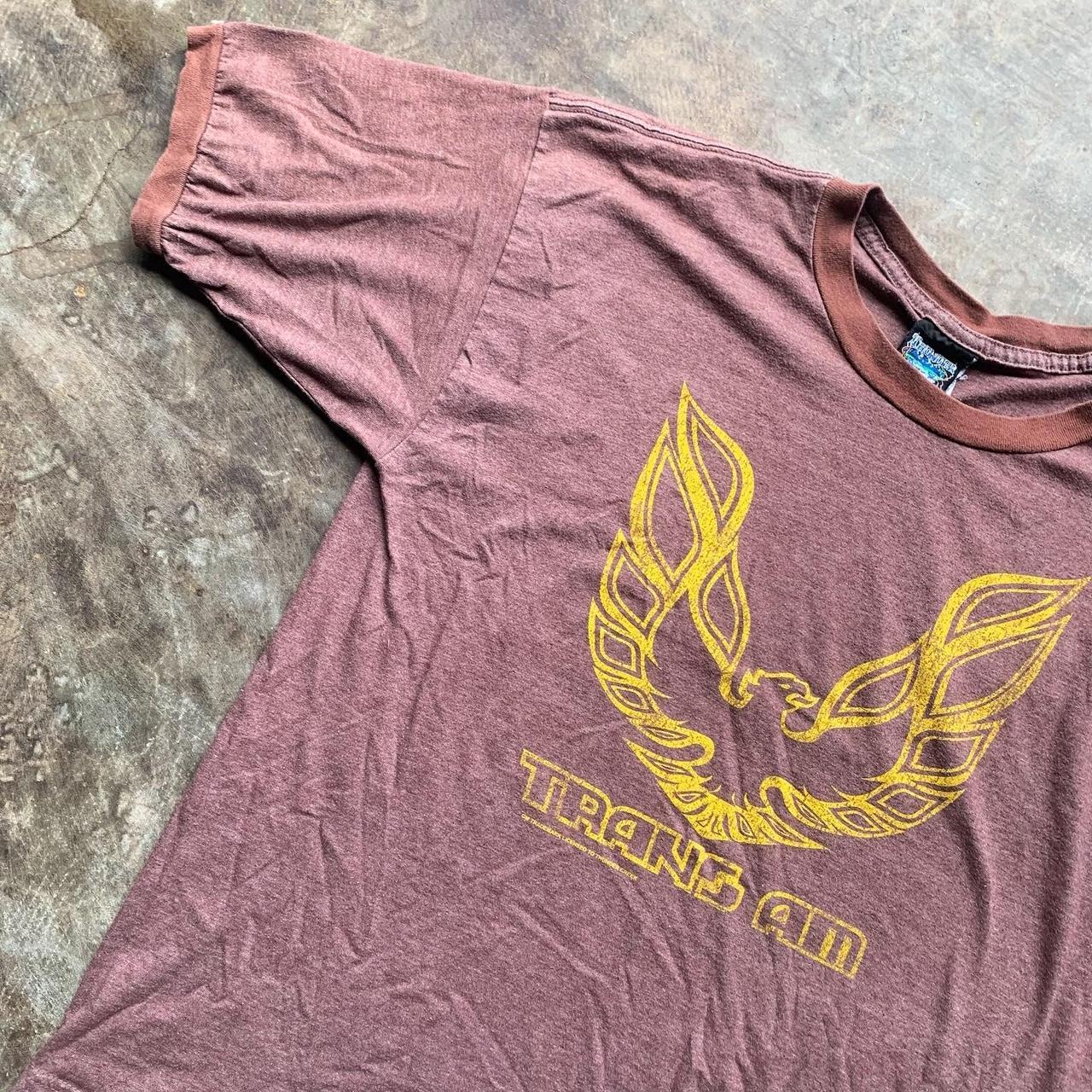 Vintage size L Pontiac Trans Am T-shirt Width:... - Depop