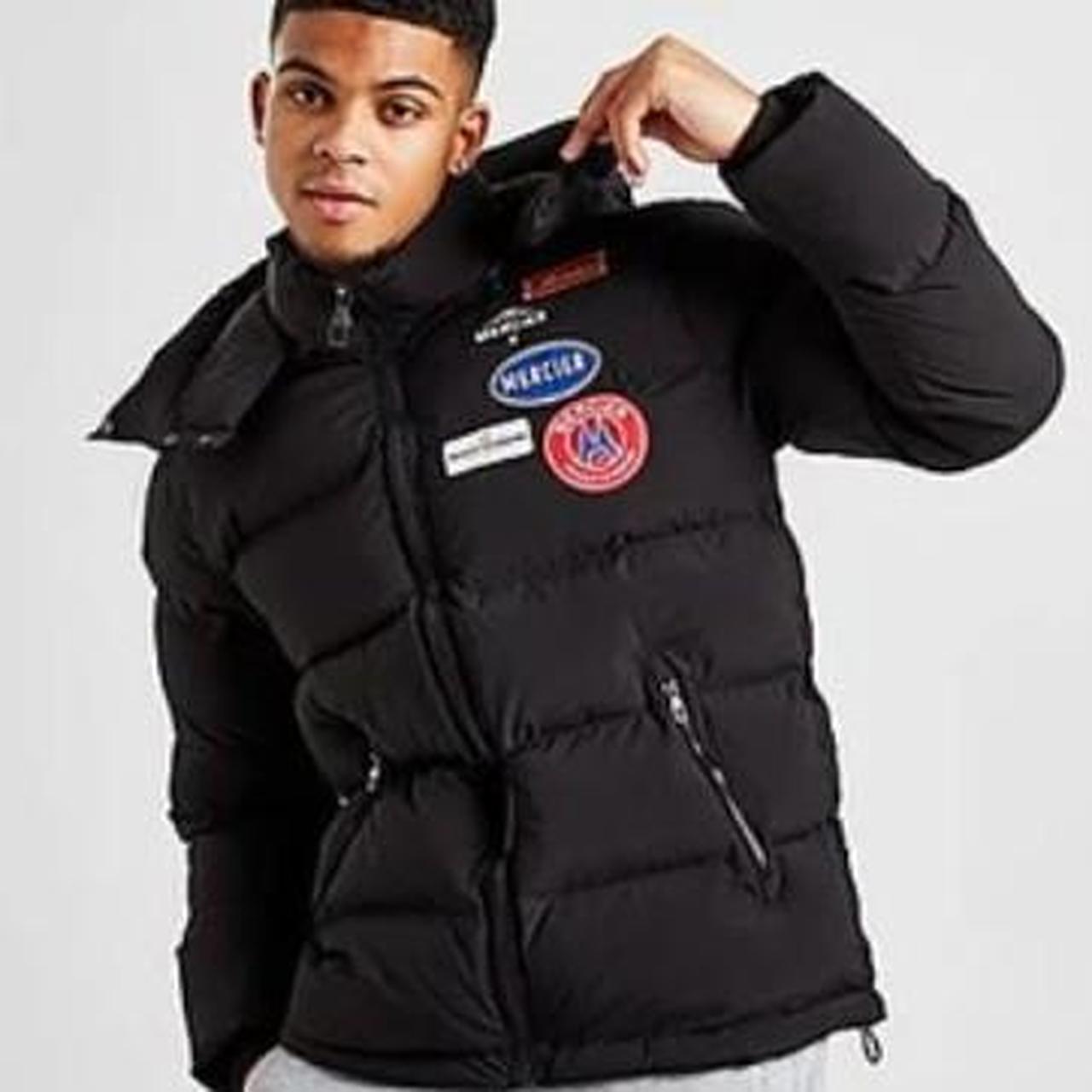 Og black mercier puffer jacket worn once to big on me - Depop
