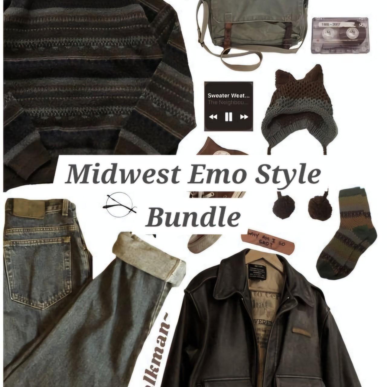 Midwest Emo Style Bundle *$5 is just a... | Depop