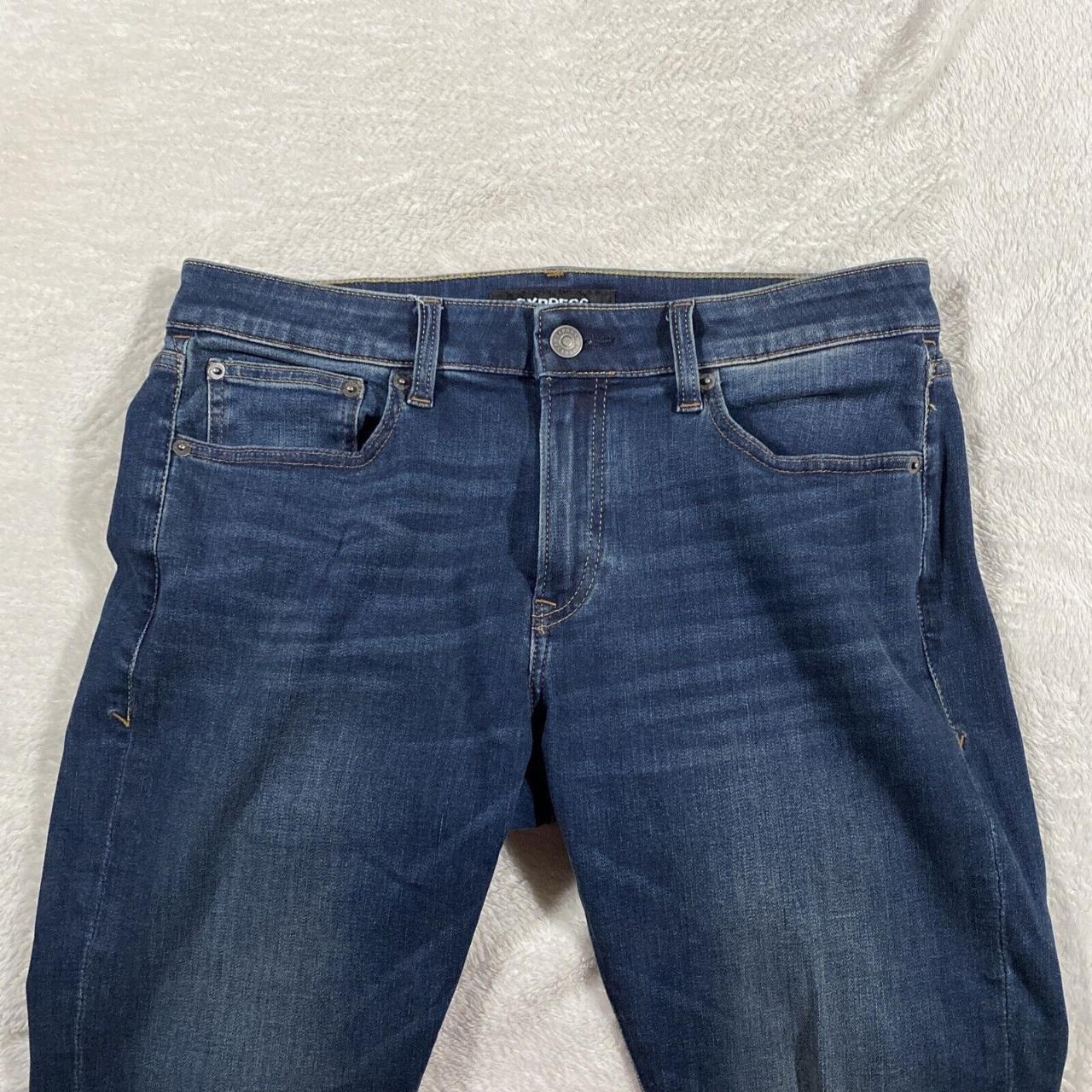 Men's Express Jeans Hyper Stretch Classic Straight... - Depop