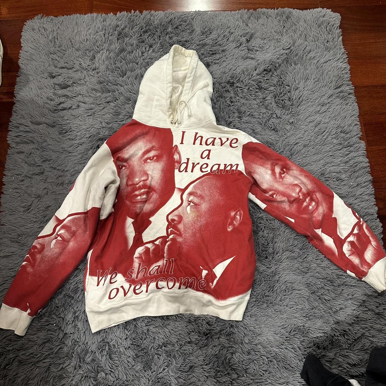 Supreme Martin Luther King hoodie size large, good... - Depop