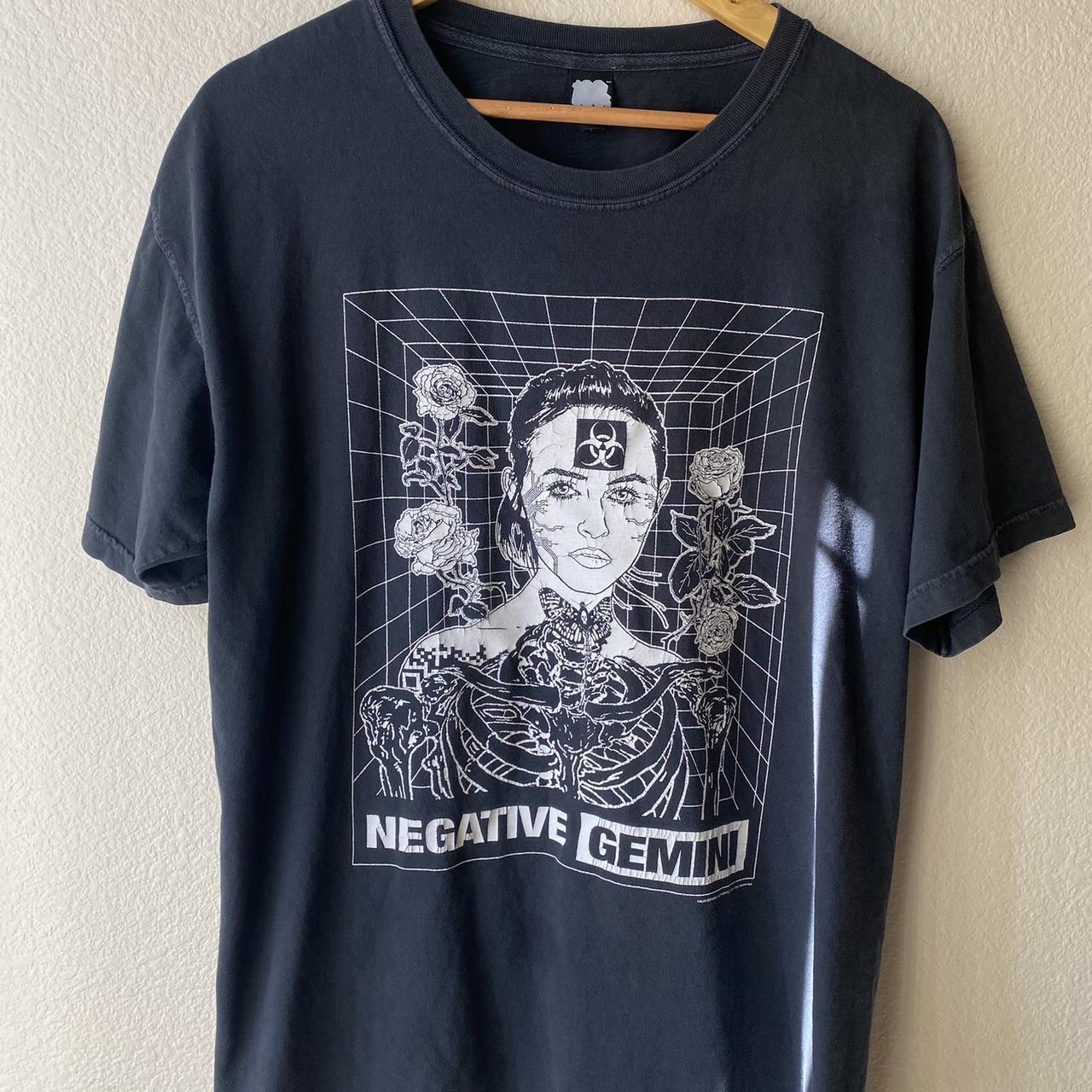 Negative Gemini large men’s shirt - Depop
