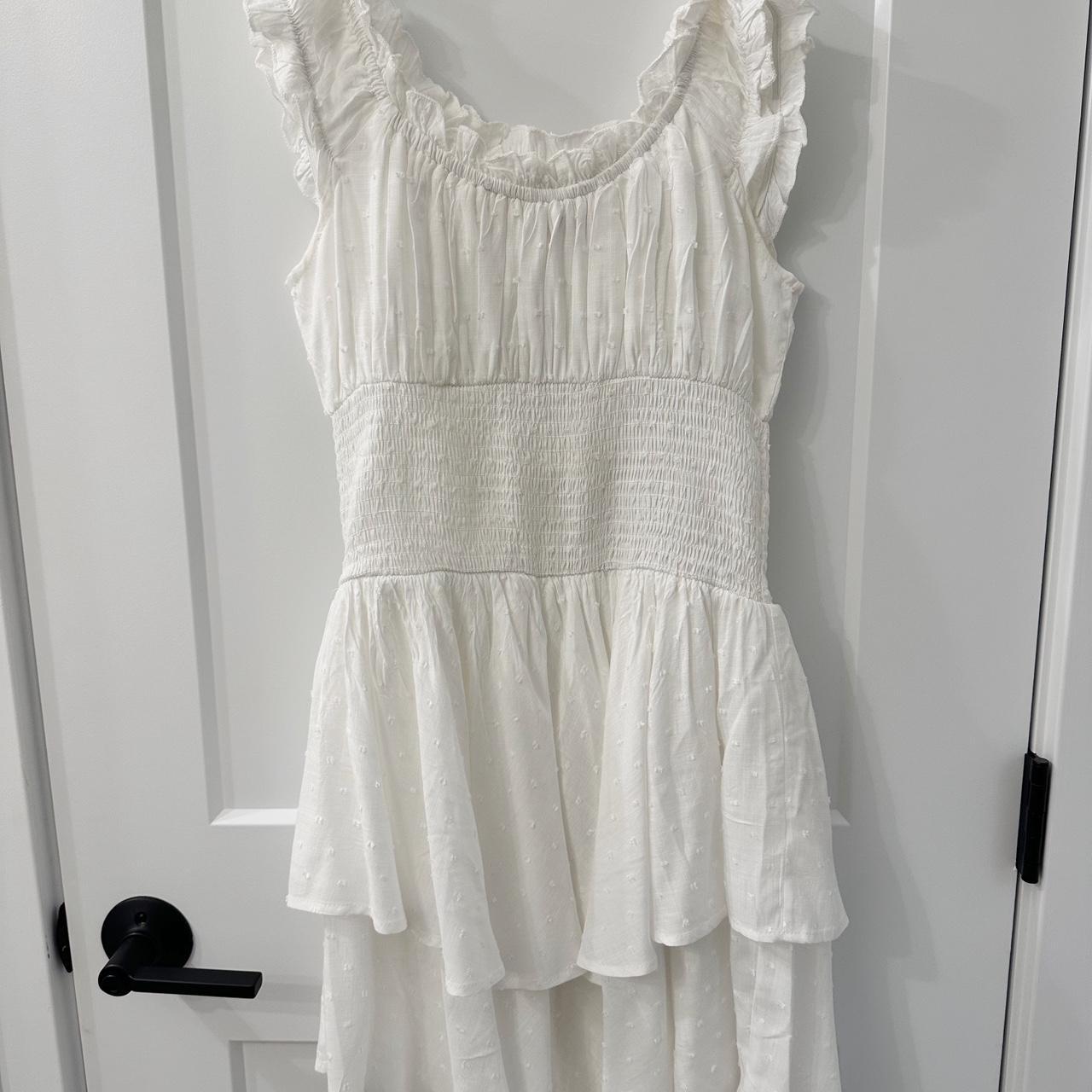 Princess Polly White Romper Size 6 🫧worn once... - Depop