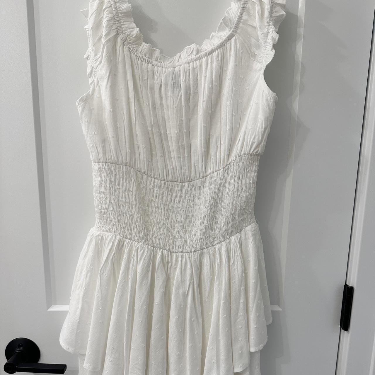 Princess Polly White Romper Size 6 🫧worn once... - Depop